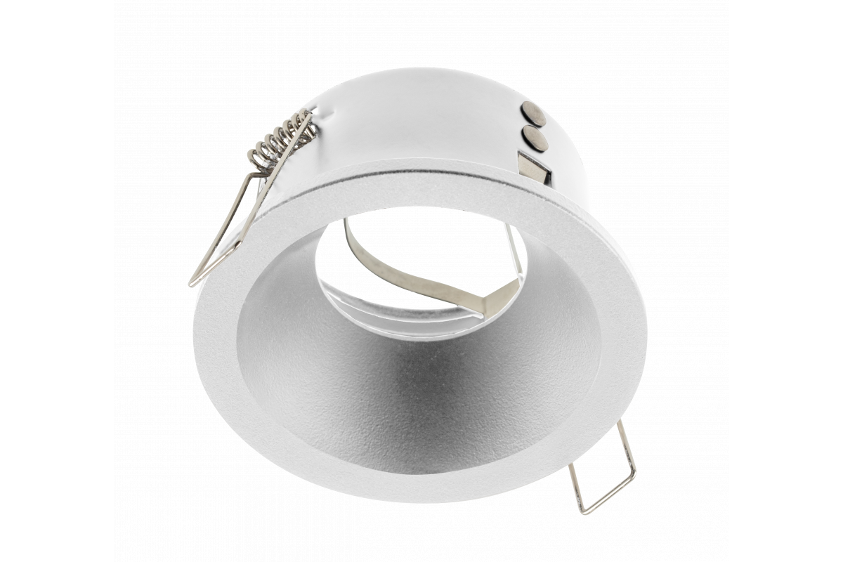 Įleidžiamas šviestuvas Elva, Ø85x45mm, IP54, balta spalva – Nebuvo